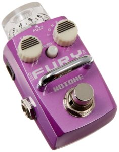 hotone skyline series fury compact fuzz guitar effects pedal