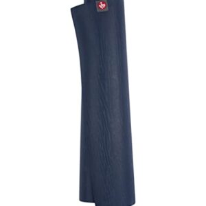 Manduka eKO Yoga Mat - For Women and Men, Strong, Durable, Non Slip Grip, 5mm Thick, 71 Inch, Midnight Blue, 180cm x 60cm x 5mm