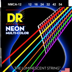 DR Strings HI-DEF NEON Acoustic Guitar Strings (NMCA-12)