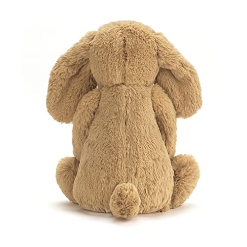 Jellycat Bashful Toffee Puppy Stuffed Animal Plush Dog, Medium, 12 inches