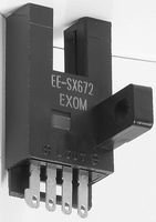 omron industrial automation ee-sx672 optical sensor transmissive/slotted interrupter