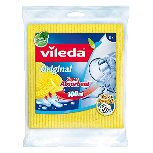 Vileda Sponge Cloth [European Import] - 9 Count (3 x 3)