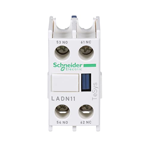 Schneider Electric LADN11 Auxiliary Contact Block, 1-NO, 1-NC