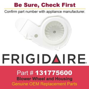 Frigidaire 131775600 Frigidare Blower Wheel and Housing, White