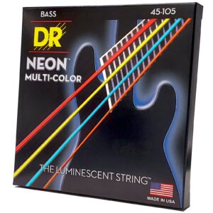 DR Strings HI-DEF NEON Bass Guitar Strings (NMCB-45)