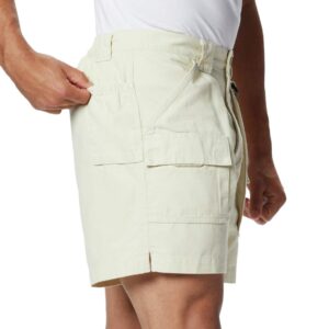 Columbia Men's Brewha II Short, UPF 50 Sun Protection, Fast Drying Stone