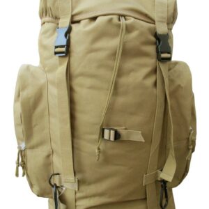 Explorer Tactical 24" Giant Hiking Camping Backpack Tan