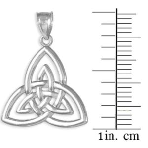 Silver Celtic Triquetra Pendant