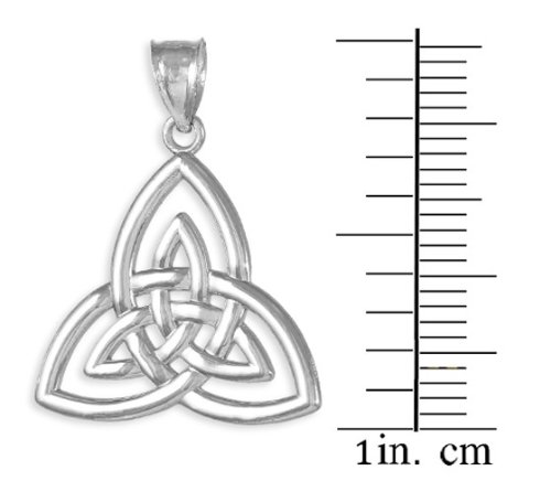 Silver Celtic Triquetra Pendant