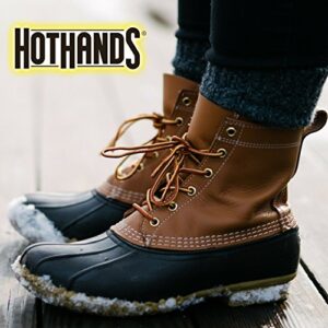 HotHands Toe Warmers - Long Lasting Safe Natural Odorless Air Activated Warmers - Up to 8 Hours of Heat - 6 Pair