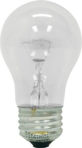 ge lighting 76579 appliance 40-watt, 415-lumen a15 light bulb with medium base, 4-pack