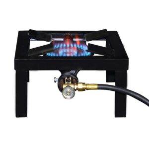 basecamp f235825 1 burner angle iron stove, multi