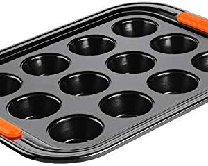 LE CREUSET 12 Cup Muffin Tray, 1 Each