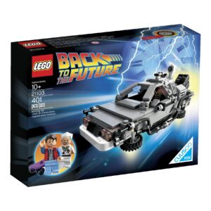 lego 21103 the delorean time machine building set