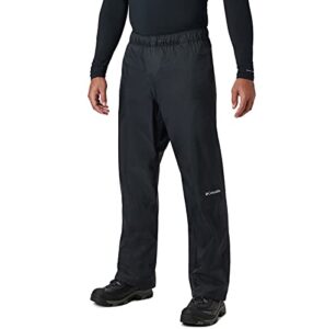 columbia men's rebel roamer pant, waterproof & breathable black