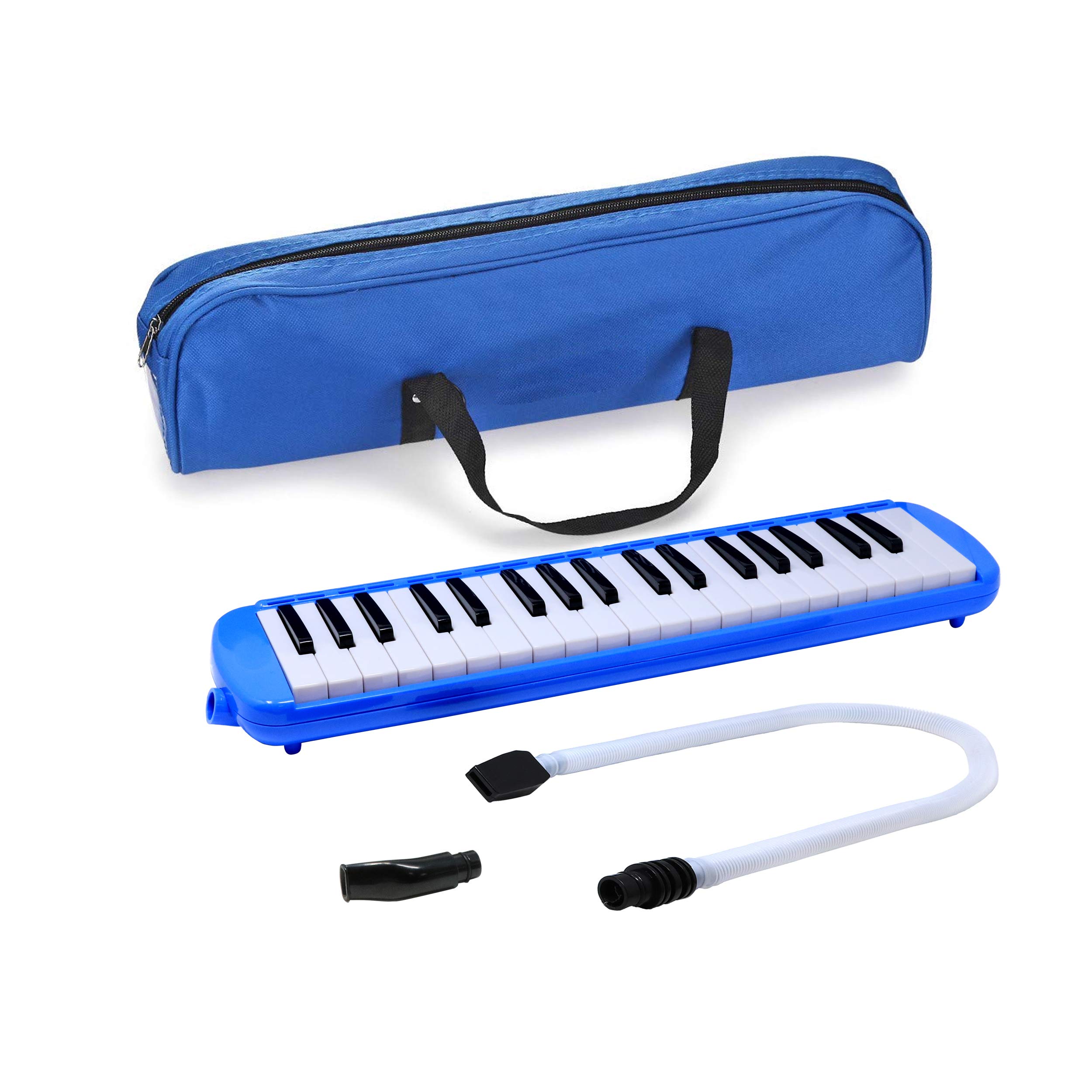 Fever Blue 37 Key Melodica with Protective Bag