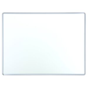 quartet magnetic dry-erase board, 3 x 4 feet, euro style aluminum frame (2574-2)