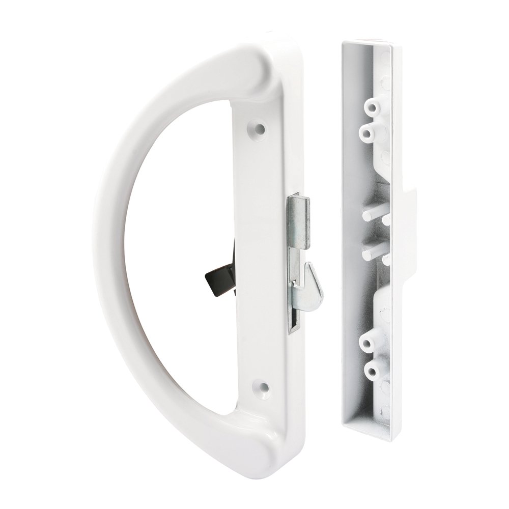 Prime-Line C 1253 Sliding Door Handle, single pack, White