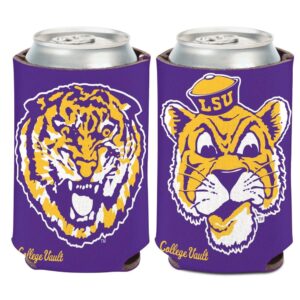 wincraft lsu tigers official ncaa 12 oz. insulated coozie can cooler by 165916