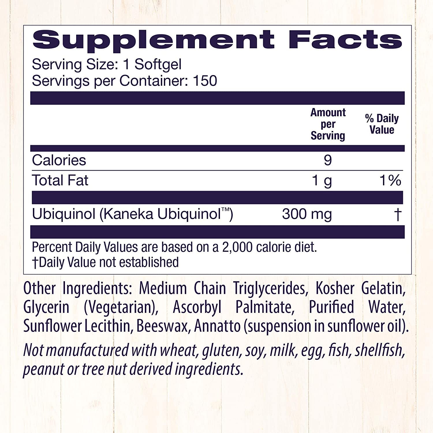 Healthy Origins Ubiquinol (Active form of CoQ10), 300 mg - Activated Form of CoQ10 - Kaneka Ubiquinol Supplements for Heart Health & Antioxidant Support - Gluten-Free & Non-GMO - 150 Softgels