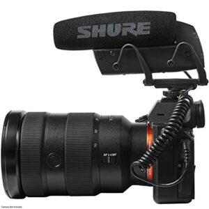 Shure VP83 LensHopper Camera-Mounted Condenser Shotgun Microphone for use with DSLR Cameras and HD Camcorders - Capture Detailed, High Definition Audio with Full Low-end Response