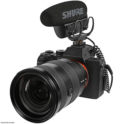 Shure VP83 LensHopper Camera-Mounted Condenser Shotgun Microphone for use with DSLR Cameras and HD Camcorders - Capture Detailed, High Definition Audio with Full Low-end Response