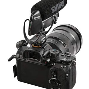 Shure VP83 LensHopper Camera-Mounted Condenser Shotgun Microphone for use with DSLR Cameras and HD Camcorders - Capture Detailed, High Definition Audio with Full Low-end Response