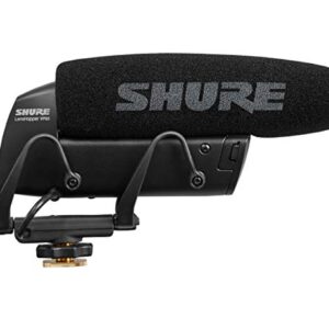 Shure VP83 LensHopper Camera-Mounted Condenser Shotgun Microphone for use with DSLR Cameras and HD Camcorders - Capture Detailed, High Definition Audio with Full Low-end Response