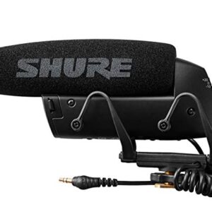 Shure VP83 LensHopper Camera-Mounted Condenser Shotgun Microphone for use with DSLR Cameras and HD Camcorders - Capture Detailed, High Definition Audio with Full Low-end Response