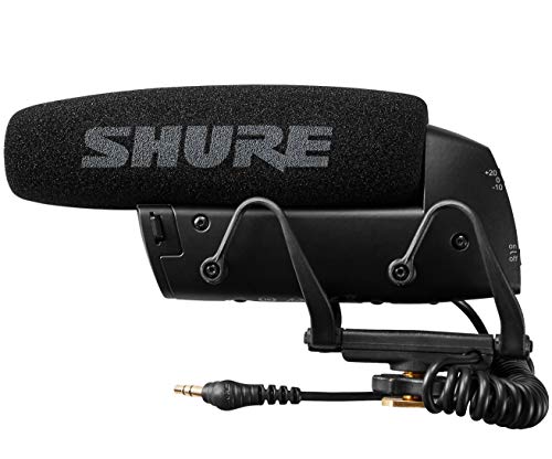 Shure VP83 LensHopper Camera-Mounted Condenser Shotgun Microphone for use with DSLR Cameras and HD Camcorders - Capture Detailed, High Definition Audio with Full Low-end Response