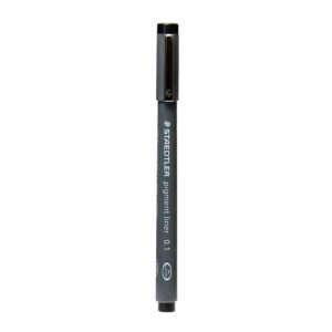 staedtler pigment liner 0.1 mm black [pack of 5] (60479-pk5)