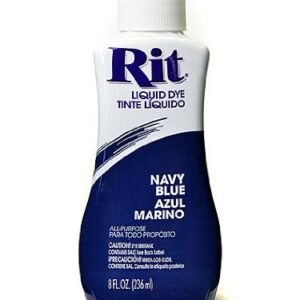 Rit Dyes Navy Blue Liquid 8 oz. Bottle [Pack of 4 ]