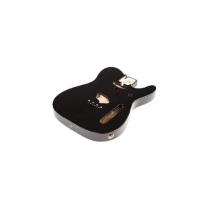 Fender Alder Telecaster Body - Vintage Bridge Routing - Black