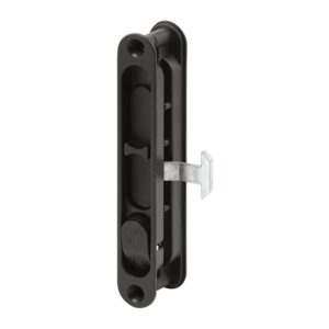 prime-line a 202 diecast black, flush sliding screen door latch (single pack)