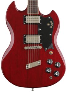 guild s-100 polara - cherry red