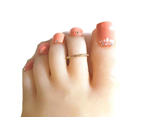 California Toe Rings 14k Gold Filled Hawaiian Adjustable Toe Ring One Size Fits All Most