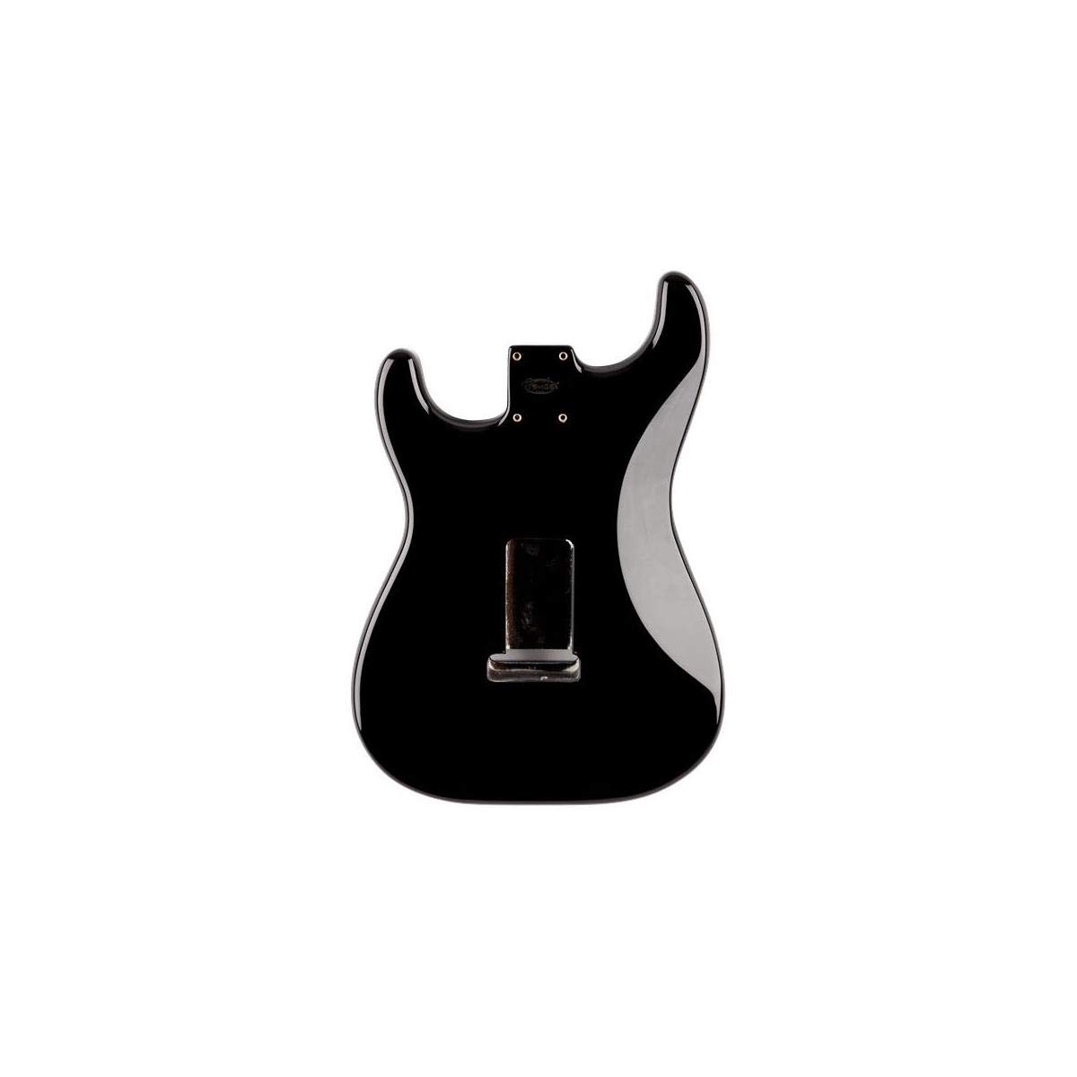 Fender Alder Stratocaster Body - Vintage Bridge Routing - Black