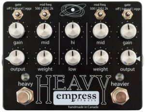 empress effects heavy hi-gain distortion pedal