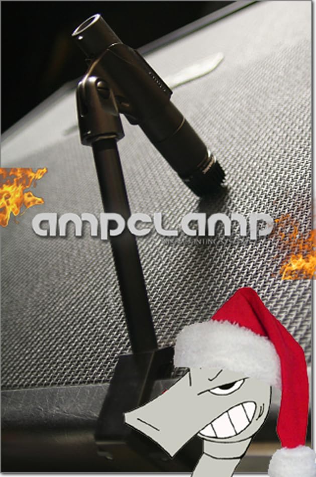 AmpClamp USA WT-Pro (v. Non-Adapter) Guitar Cab Microphone Grabber The Only U.S. Made Mount