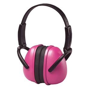 erb 14242 239 foldable ear muffs, pink