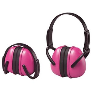 ERB 14242 239 Foldable Ear Muffs, Pink