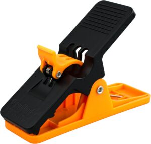 cigar minder clip - all purpose cigar holder (orange)