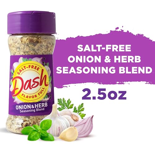 Dash Salt-Free Seasoning Blend, Onion & Herb, 2.5 Ounce