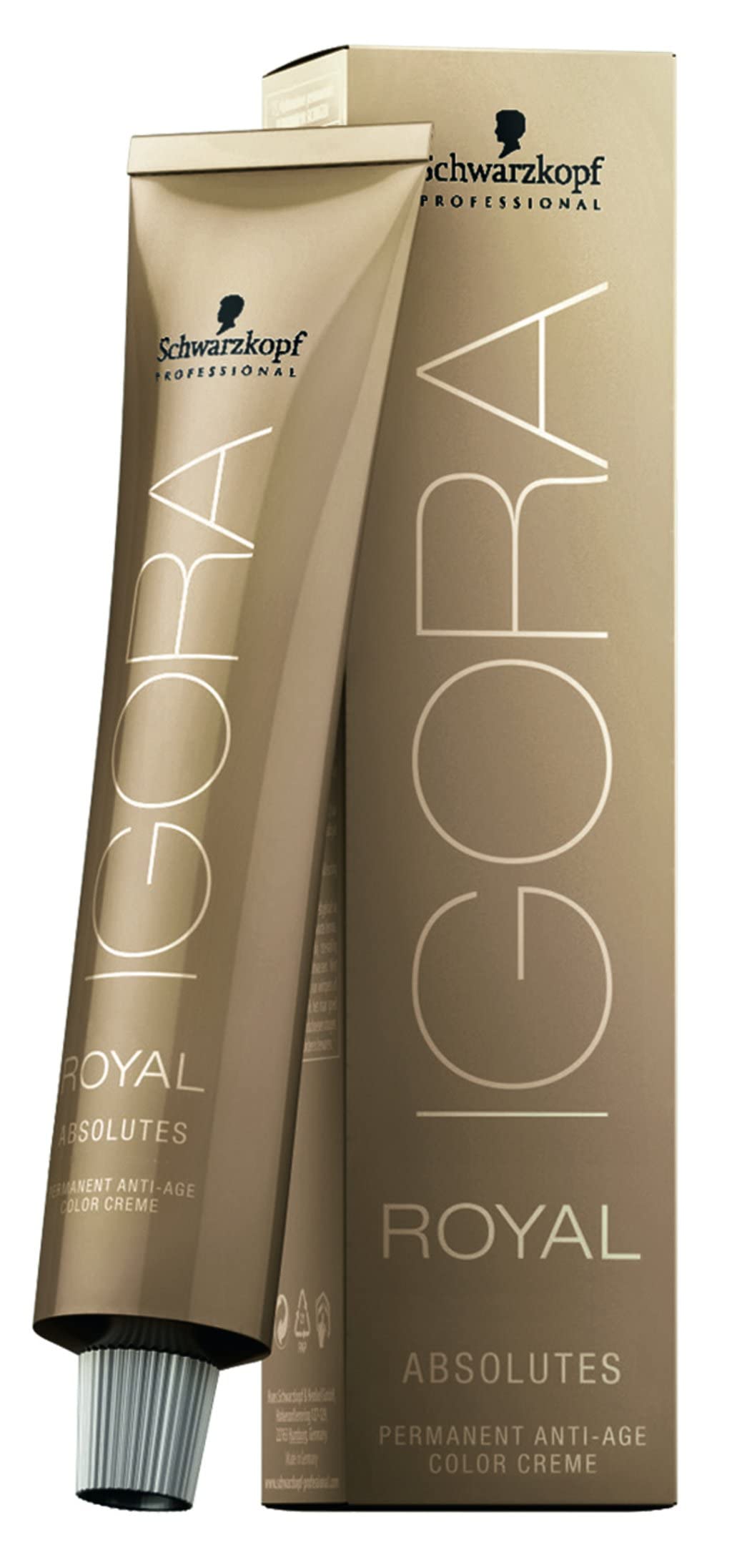 Schwarzkopf Igora Royal Absolutes Colorist's Anti-Age Color Tube 9-50 Extra Light Blonde Gold Natural