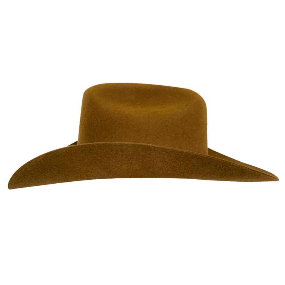 Stetson Men's 4X Powder River Felt Pinch Front Cowboy Hat (Mink, 7 3/8)