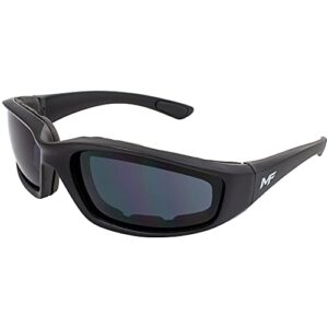 mf payback sunglasses (black frame/super dark lens)