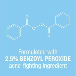 Neutrogena On-The-Spot Acne Spot Treatment with 2.5% Benzoyl Peroxide Acne Treatment Medicine to Treat Face Acne, Gentle Benzoyl Peroxide Pimple Gel for Acne Prone Skin,.75 oz (Pack of 2)