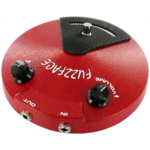 Dunlop JDF2 Fuzz Face Distortion Effects Pedal w/ Patch Cables