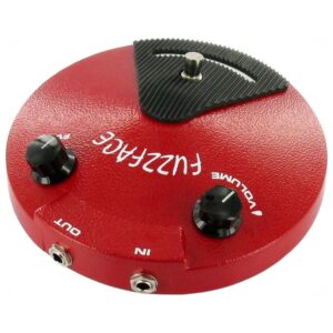 Dunlop JDF2 Fuzz Face Distortion Effects Pedal w/ Patch Cables