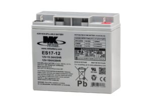 mk battery es17-12 maintenance-free rechargeable sealed lead-acid battery